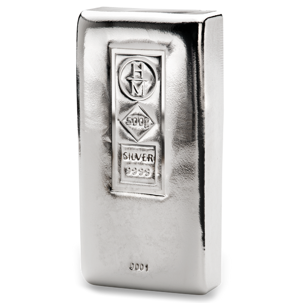 500g - Silver Cast Bar – Hobart Mint